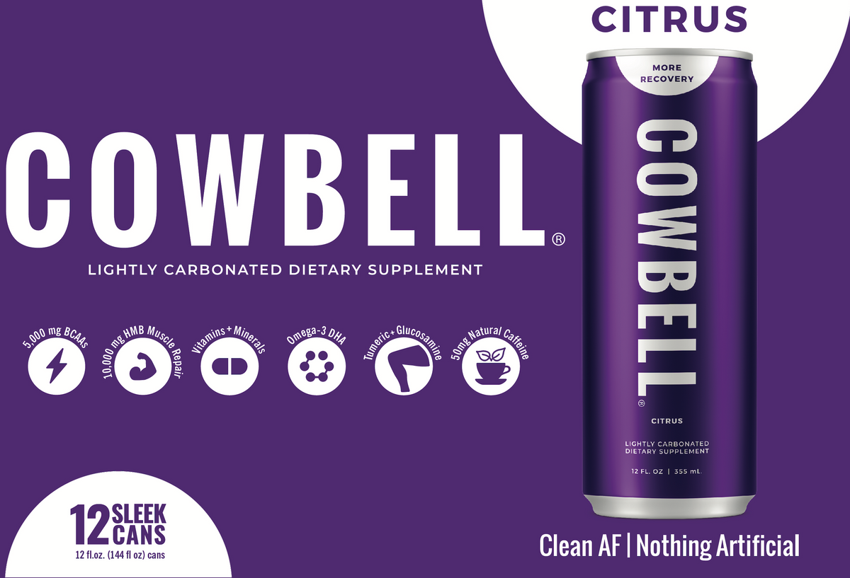 Cowbell daily. Not just a marketing gimmick.